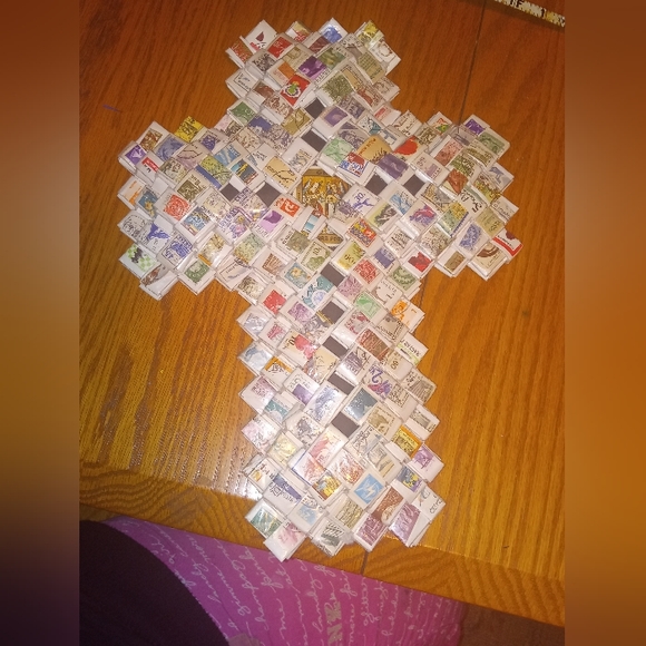 prison art | Art | Vintage Prison Art Cross | Poshmark